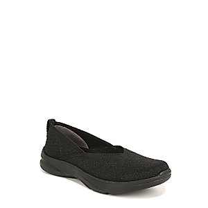BZees Women's Legacy Slip On Washable Comfort Loafer Black 7 M