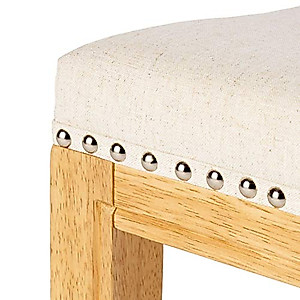 Christopher Knight Home Avondale Backless Counter Stools, 2-Pcs Set, Beige