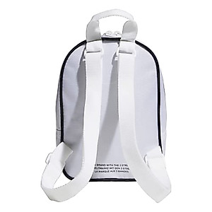adidas Originals Women's Originals Santiago Mini Backpack, White, One Size