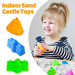 USA Toyz Sand Molds Beach Toys for Kids - 23pk Sand Castle Building Kit Sandbox Toys for Toddlers, Compatible with Molding Clay or Play Sand, Beach Sand Water Toys Indoor Outdoor Sensory Toys for Kids