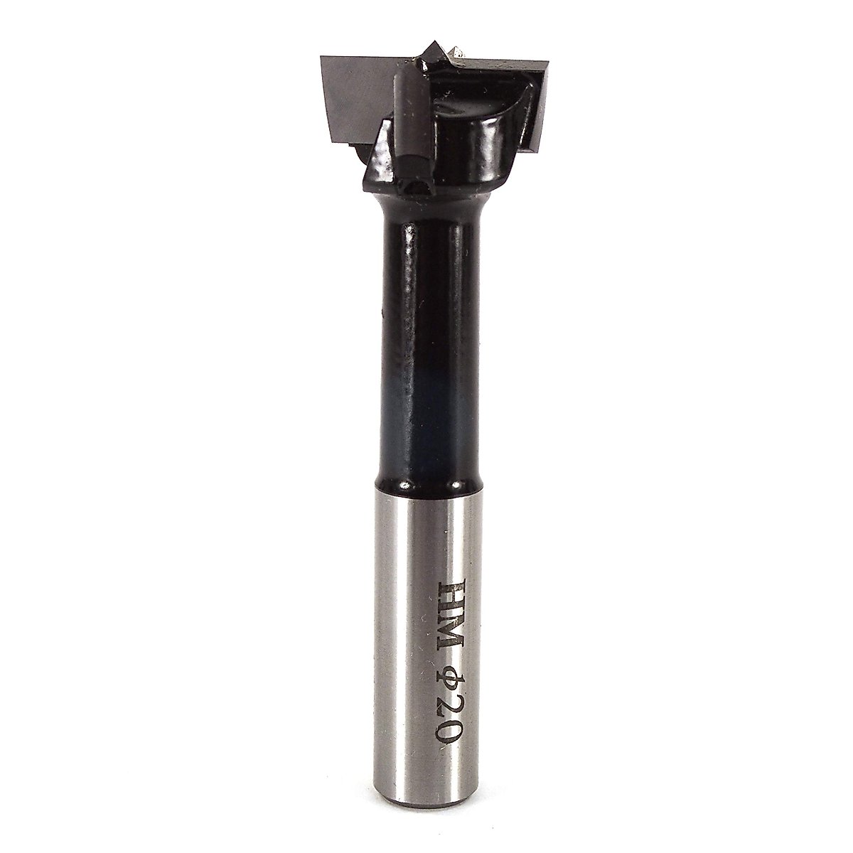 Whiteside Router Bits DH20-70 Right Hand Rotation Hinge Boring Bit with Carbide Tipped 20mm Cutting Diameter and 70mm Overall Length