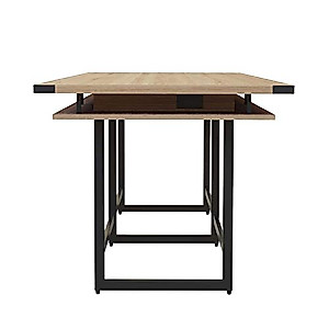 Safco Mirella Conference Table, Standing-Height, 12'