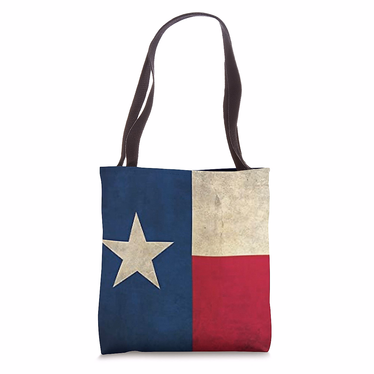 Vintage Flag Of The State Of Texas Faded Distressed Tote Bag