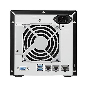 BUFFALO TeraStation WS5220DN Windows Server IoT 2019 8TB (2x4TB) Desktop NAS with Hard Drives Included / 4 Bay / 10GbE / Storage Server / NAS Storage / Network Storage / File Server / Windows Storage