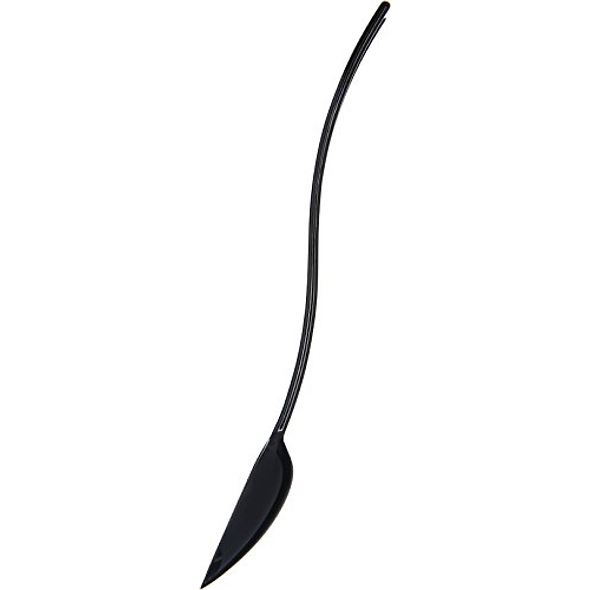 Carlisle FoodService Products Plastic Solid Spoon, 10 Inches, Black