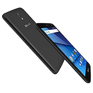 BLU Studio Mega (8GB) - 6.0" HD Dual SIM GSM Factory Unlocked Smartphone (Black)