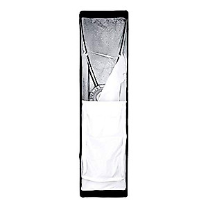 Godox 9"x 35" 22x90cm Honeycomb Grid Strip Softbox for Photo Studio Bowens Mount Flash Lighting and S-Type Bracket Bowens Mount Holder for Speedlite