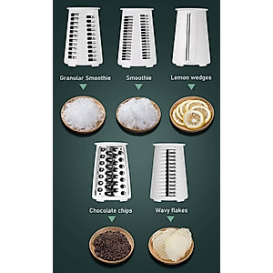 MYBAQ,Ice Crusher,Manual Ice Crusher,Manual Ice Shaver,Ice Shaver Machine for Home Use,Shaved Ice,8.97" L*4.72" W*10.83H,Suitable for Making Smoothie, Shaving Lemon Slice, Shaving Chocolate chip.