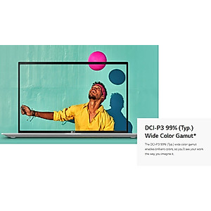 LG gram Ultra-Light Laptop, Evo i7-1165G7, 16" WQXGA (2560 x 1600) IPS 16:10 2in1 Touch Display, 21 Hr Battery Life, Wi-Fi 6, Thunderbolt 4, Stylus Pen, Fingerprint, Webcam (16GB RAM | 512GB PCIe SSD)