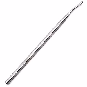 EISCO Stainless Steel Probe and Seeker, Angular Blunt End Needle, 5" Long