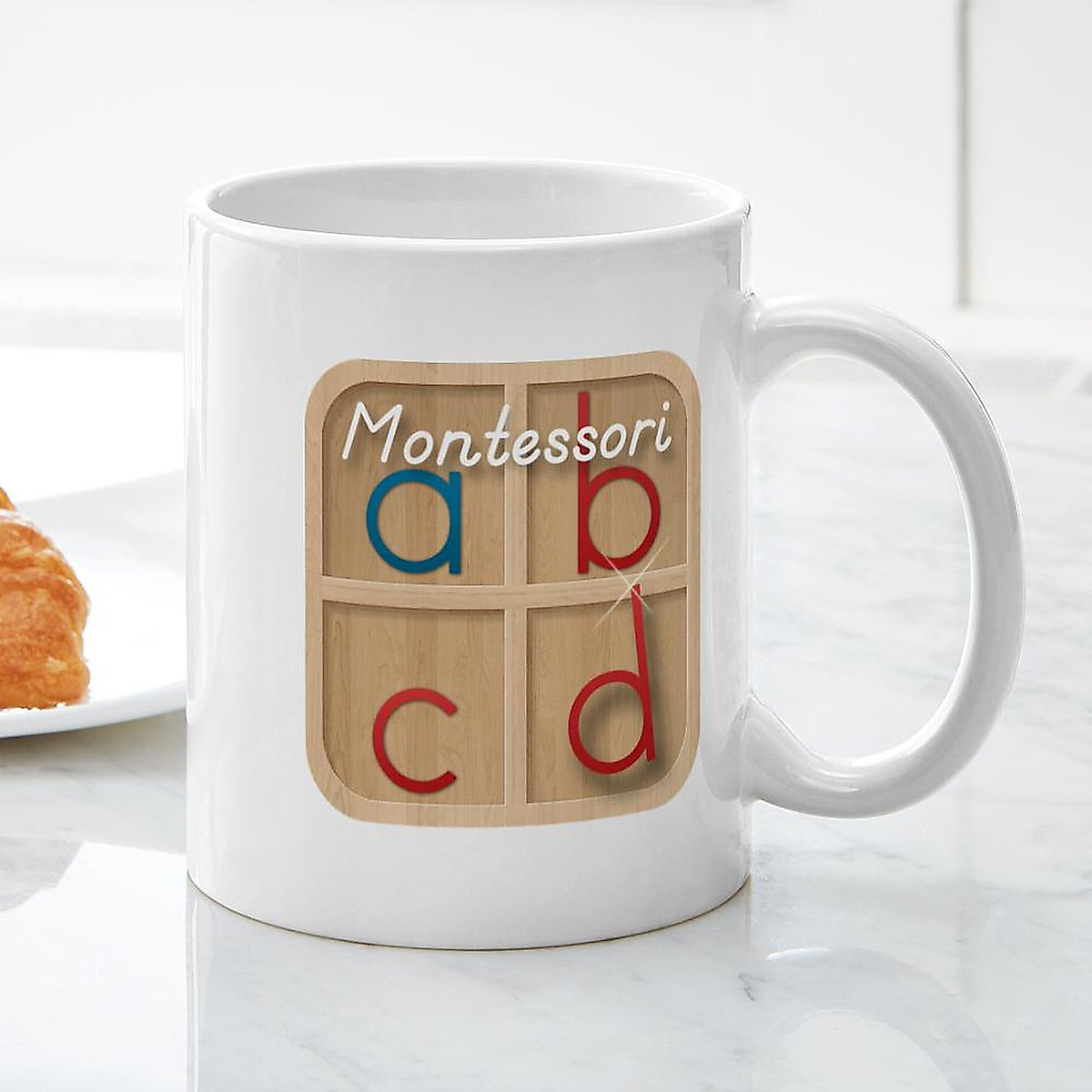 CafePress Mobile Montessori Movable Alphabet Icon Mug 11 oz (325 ml) Ceramic Coffee Mug