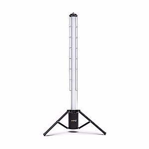 SeeDevil Rechargeable LED Area Light, 100 Watt, 10,000 Lumen, Glare-Free Indoor/Outdoor lighting system, Portable, Internal Battery