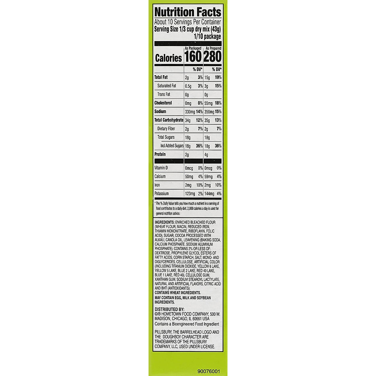 Pillsbury Funfetti Halloween Bundle, 1 of each Chocolate Slime Cake Mix, Slime Brownie Mix, Green Vanilla and Orange Vanilla Frosting with Sprinkles (Pack of 4) with By The Cup Spreader