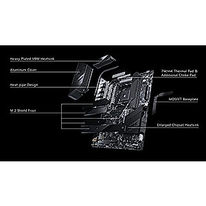 MSI MEG X570S Unify-X MAX Gaming Motherboard (ATX, AMD, Socket AM4. DDR4, PCIe 4, CFX, M.2 Slots, Wi-Fi 6E)
