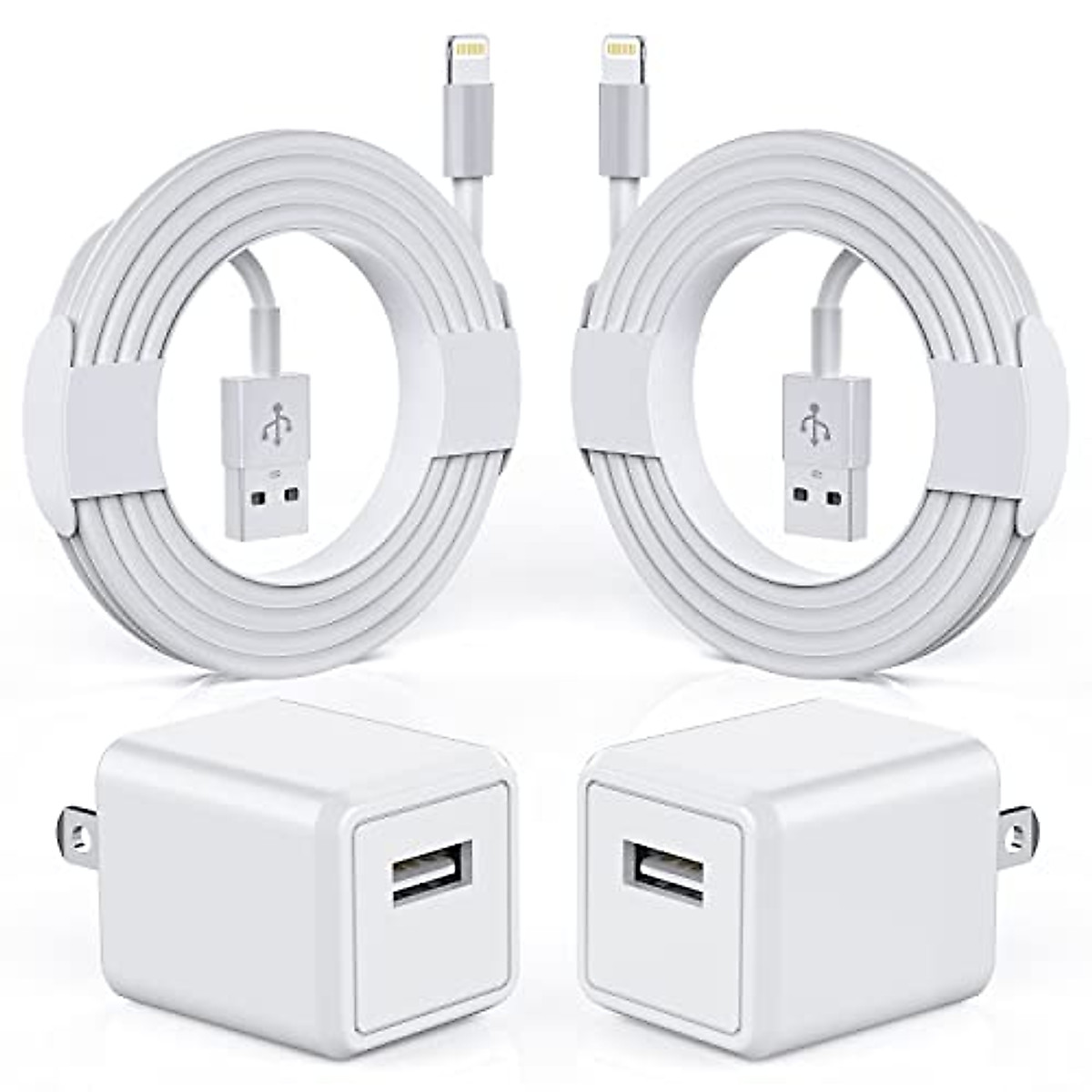 iPhone Charger, 2Pack[Apple MFi Certified]Apple Charger Fast USB Wall Charger Travel Plug Block with Lightning Cable iPhone Charger Cord Quick Charging for iPhone 14/13/12/11 Pro/XS MAX/XR/8/7/6s/iPad