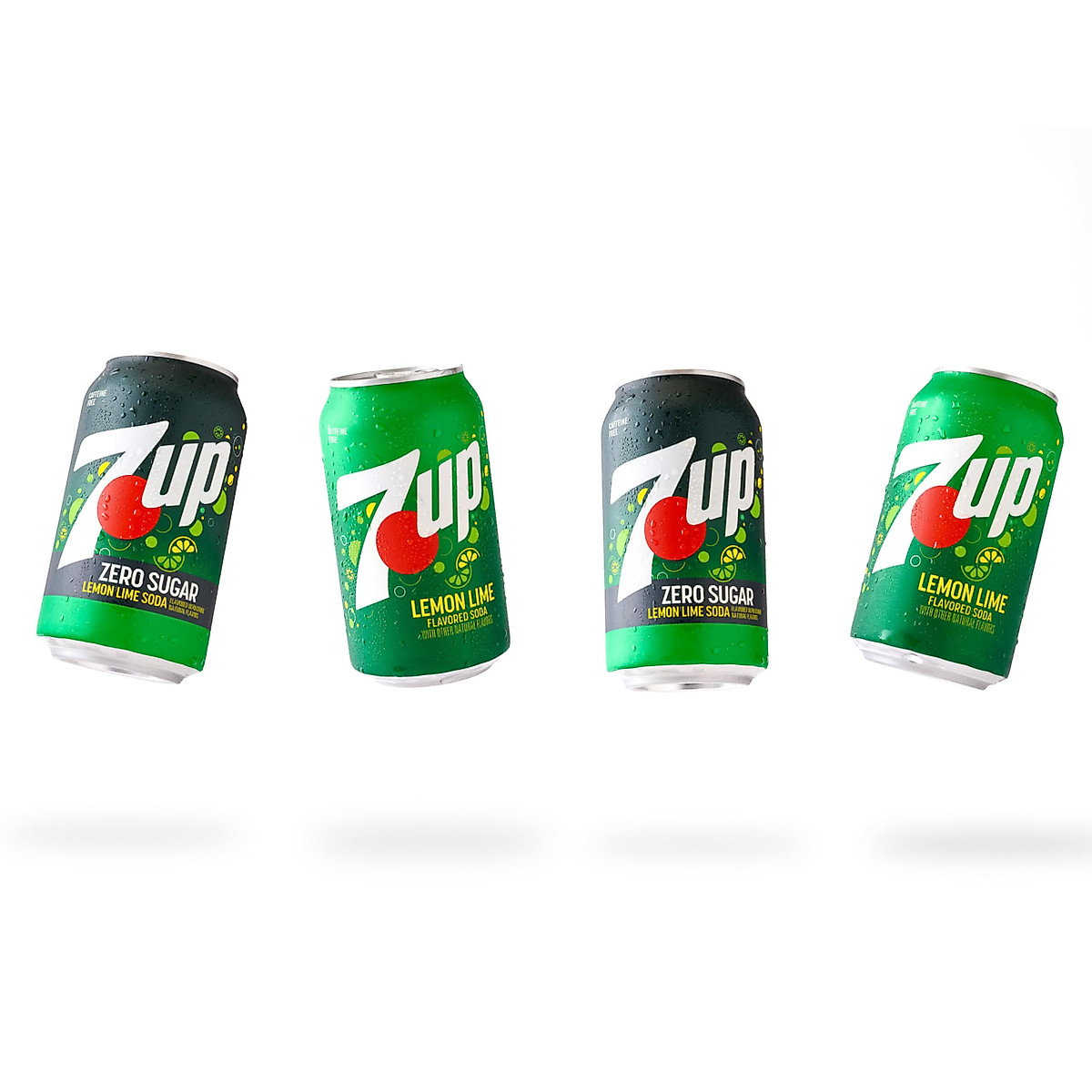 Zero Sugar 7-Up Soda, 12 Oz., Pack of 12