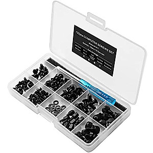 132pcs Personal Computer Screw Standoffs Set Kit for Motherboard Box HDD SSD Fan - with Screwdriver