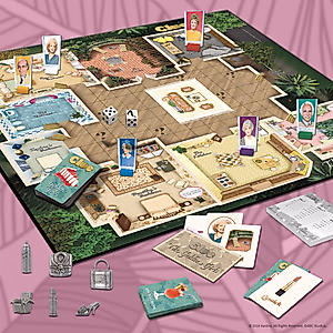 Clue The Golden Girls Board Game | Golden Girls TV Show Themed Game | Solve The Mystery of Who Ate The Lastpiece of Cheesecake |Officially Licensed Golden Girls Merchandise | Themed Clue Mystery Game