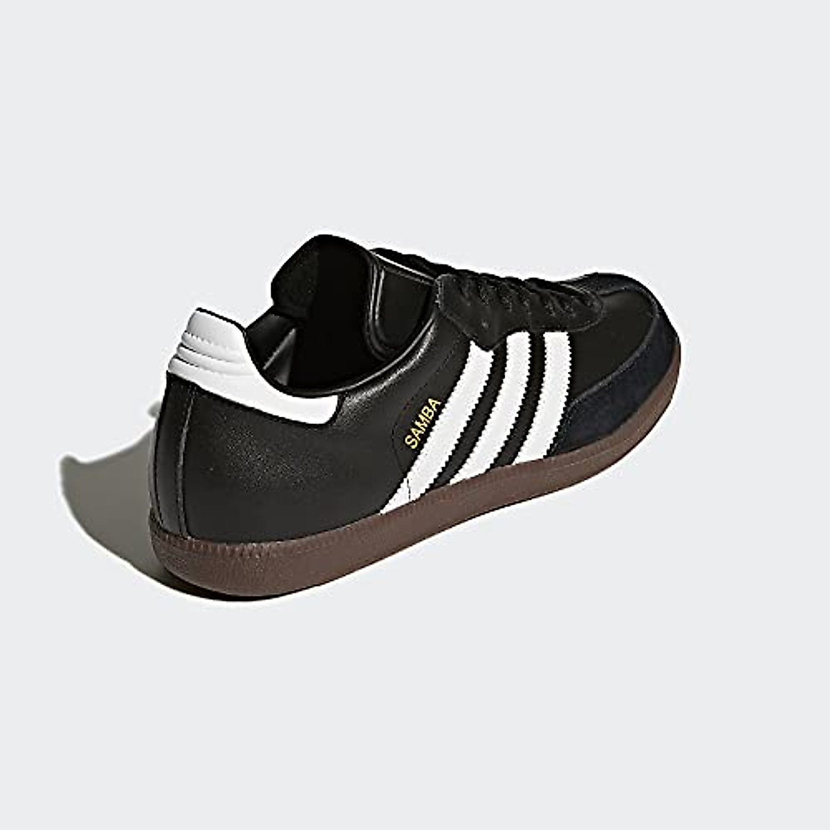 adidas Men's Samba OG Shoe, Black/White/Black, 8.5 US