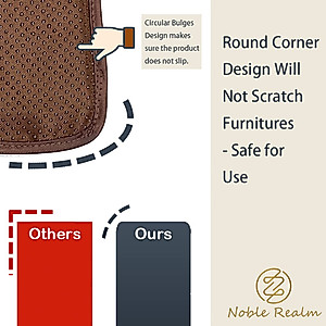 NobleRealm® 𝑻𝒉𝒊𝒄𝒌𝒆𝒔𝒕 | 𝑭𝒊𝒓𝒎𝒆𝒔𝒕 Frame (Thickness 0.52 in) Sofa Cushion Support Board & Machine-Washable, Anti-Slipped & Couch Cushion Replacement