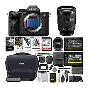 Sony Alpha a7S III Mirrorless Digital Camera with 24-105mm G-Series Lens Bundle (6 Items)