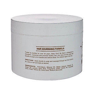 Baby Don't Be Bald Gold Hair And Scalp Treatment 8 Oz