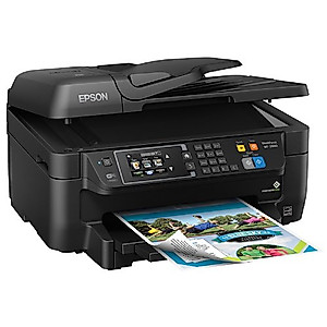 Epson Workforce WF-2660 All-in-One Wireless Color Printer with Scanner, Copier and Fax