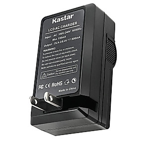 Kastar 2-Pack NB-13L Battery and LCD AC Charger Compatible with Canon PowerShot G9 X, PowerShot G9 X Mark II, PowerShot SX620 HS, PowerShot SX720 HS, PowerShot SX730 HS Digital Cameras