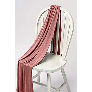 VOILE CHIC Hijab for Women - Premium Jersey Head Scarf Wrap (Dusty Rose)