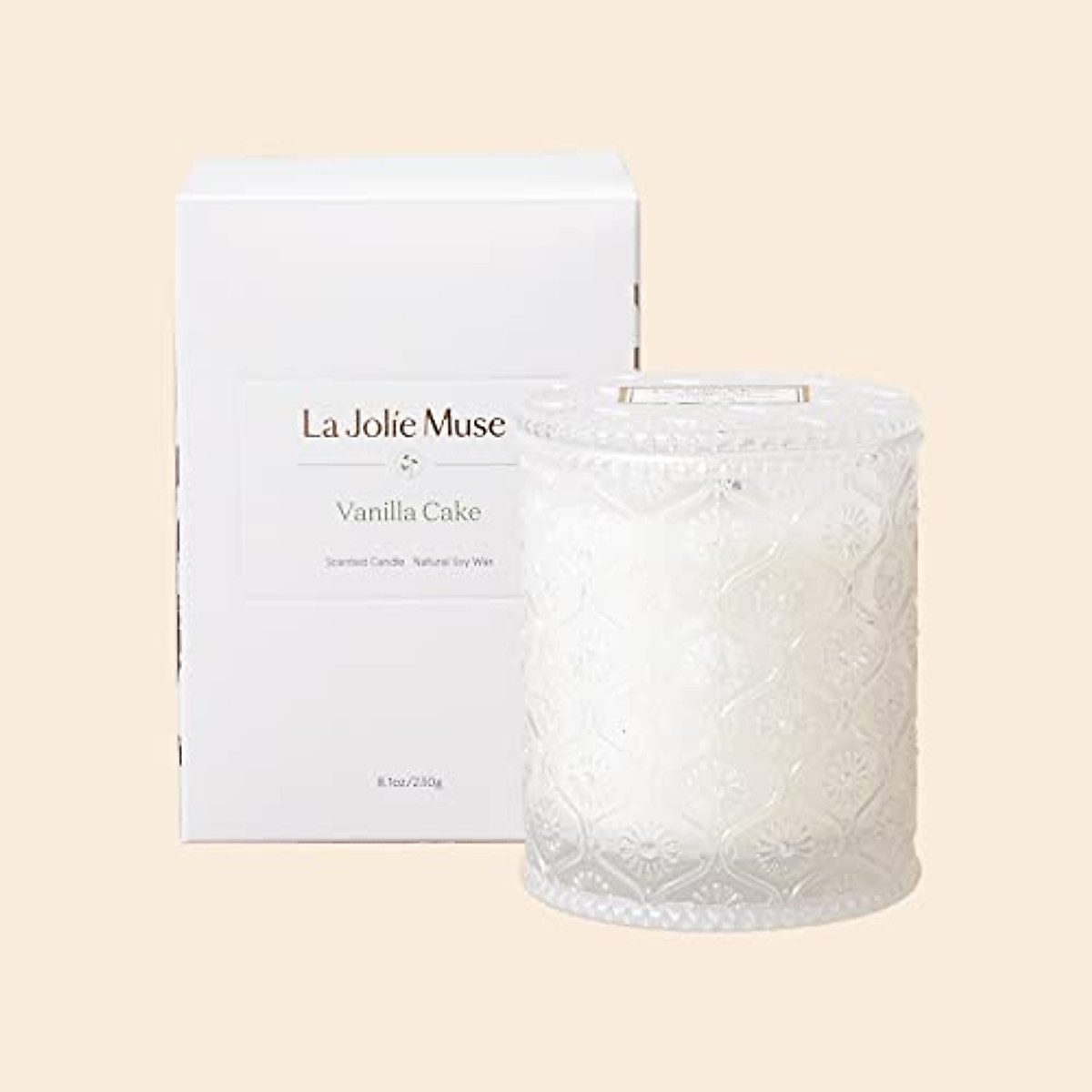 LA JOLIE MUSE Candles Gift for Women, New Home Gift, Engagement Gift, Candle for Home Scented