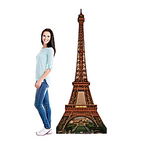 Advanced Graphics Eiffel Tower Life Size Cardboard Cutout Standup