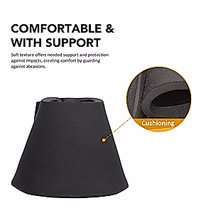 Harrison Howard Horse Bell Boots Durable Protection for Your Horse Sold in Pairs