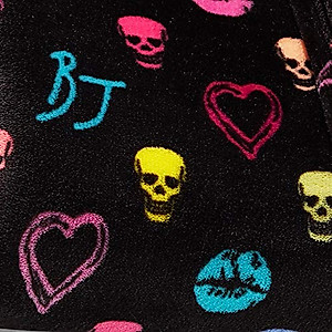 Betsey Johnson Home | Plush Collection | Throw - Ultra-Soft & Cozy Fleece, Lightweight & Luxuriously Warm, Perfect for Bed or Couch, Betsey Signature 50 x 70