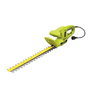 Sun Joe HJ22HTE-MAX Electric Dual-Action Hedge Trimmer, 22-Inch, 3.8 AMP, Dual-Handed Safety, Green