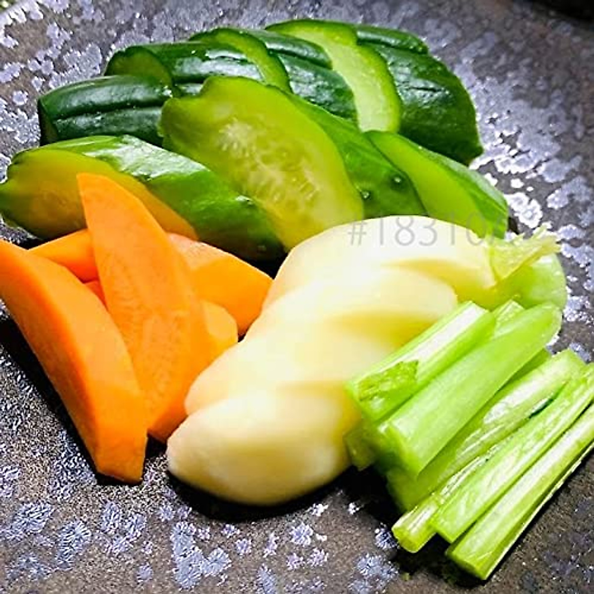 Fuji Hollow NK-201 Enameled Pickles Container, Little Bran Pickled Container, 0.9 gal (2.8 L)