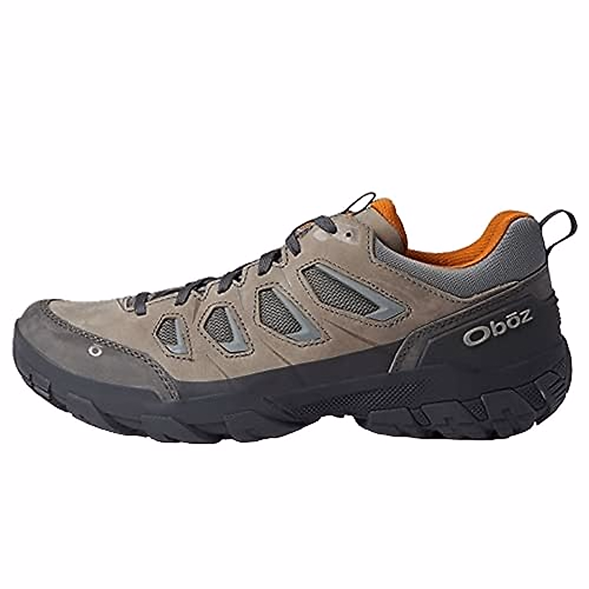 Oboz Men's Sawtooth X Low Hiking Shoes, Hazy Gray, 12
