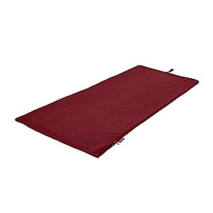 Coleman Stratus Fleece Sleeping Bag Liner, 50°F Sleeping Bag for Adults, Adds 12°F More Warmth When Used to Line Another Sleeping Bag, Stuff Sack Included