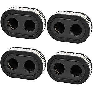 593260 Air Filter，Lawn Mower Air Cleaner Replacement Filters Cartridge for 4247 5432 5432k 09P00 09P702 550E 500EX 550EX 625 575EX Mower Series Engine Accessories (4PCS)