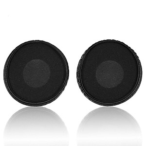 Zerone 2Pcs Ear Cushion Earpad Replacement, Leather Earpad Ear Cover EarCushion Replacement for AKG Y40 Y45BT Y45 Y50 Y55 Headsets Headphones