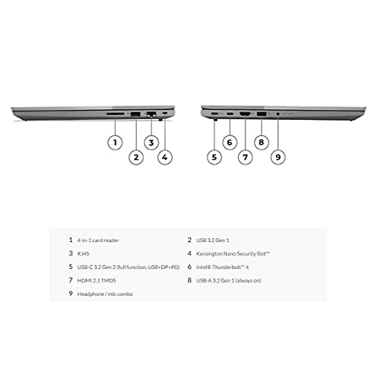 Lenovo 2022 Thinkbook 15 Gen 4 Laptop 15.6" FHD IPS 10-Core 12th Intel i7-1255U 16GB DDR4 512GB NVMe SSD Iris Xe Graphics HDMI WiFi AX RJ45 Backlit Fingerprint Thunderbolt 4 Windows 11 Pro w/ RE USB