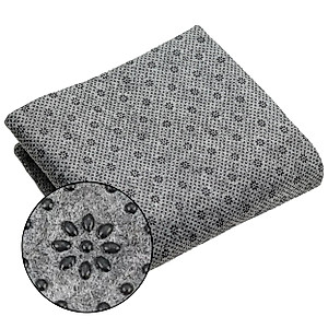 72х120 Inch Large Final Backing Cloth Non Slip Fabric Vinyl Primary Tufting Cloth with Plum Blossom Pattern Big Backing Fabric Antislip Tufting Fabric Rug Backing for Tufting Rug Making Supplies