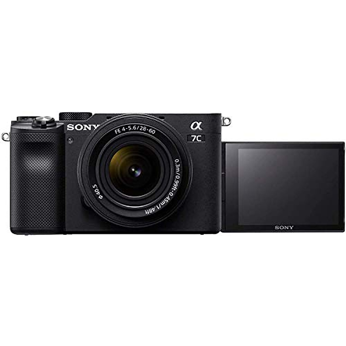 Sony Alpha a7C Mirrorless Digital Camera Bundle with FE 28–60 mm F4–5.6 Lens, Extra Battery, Gadget Bag, Card Reader, Professional Cleaning Kit, Blower & Microfiber Cloth | Compact Full-Frame Camera