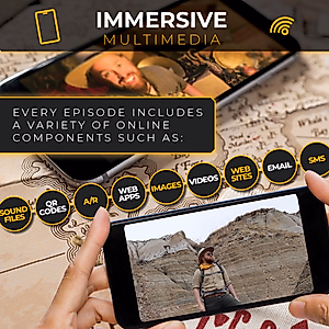 Escape Mail - Escape Room Game | Escape Room Kit, Family Escape Room Game | Ages 15+, 1-4 Players | Mail Game | DIY Escape Room | Fun Adults & Teens Mystery Game - Standard - Episode 1