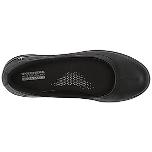 Skechers Women's Ballet Flat, Black, 11