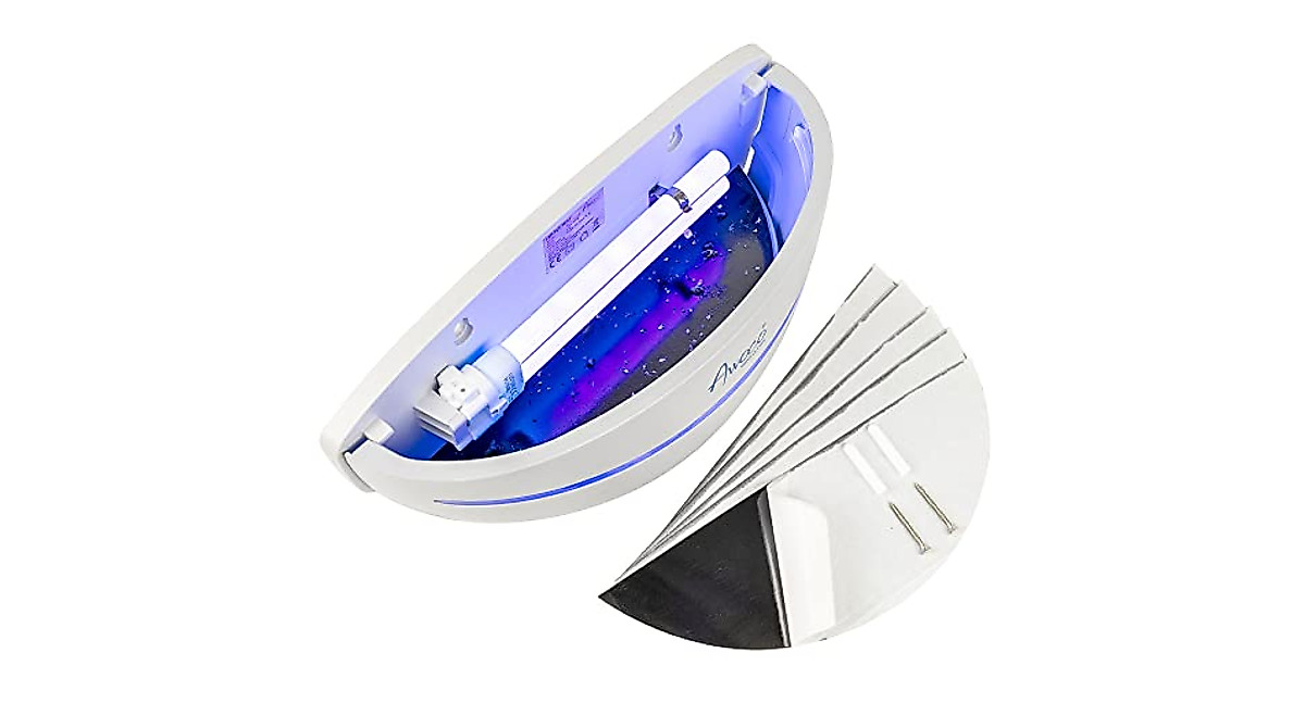 Awoco LED 5W Wall Mount Fly Trap Lamp for Insect Control
