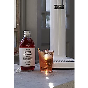 aarke - Carbonator III Premium Carbonator - Sparkling & Seltzer Water Soda Maker Soda Maker with PET Bottle (White, With CO2 Cylinder)