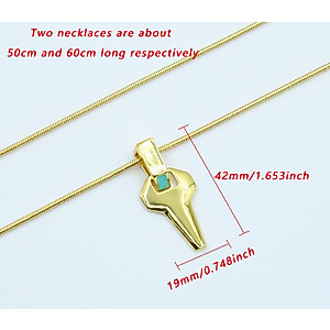 RJZMMN David-Martinez Necklace for Cybe-punk Edge-runers Lucy Cosplay Costume Pendant Accessories (7844-A)