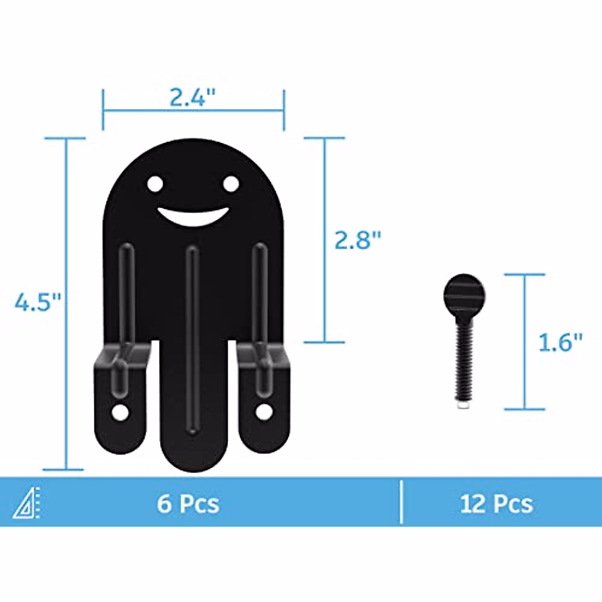 DiaOutro 18 Inch California King Bed Frames Heavy Duty Metal Platform with Non Slip Mattress Gaskets