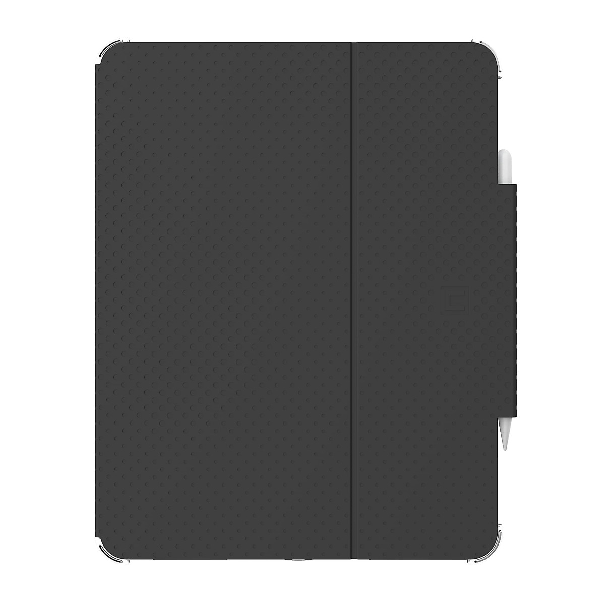 [U] by UAG iPad Pro 12.9" (6th Gen 2022, 5th Gen 2021) Case Black Lucent Lightweight Slim Shockproof Smart Folio Protective Cover with Auto/Sleep Wake & Pencil Holder