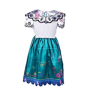 Disney Encanto Madrigal Sisters Dress Up Trunk, Mirabel & Isabela Fashion Dresses Fit Sizes 4-6x [Amazon Exclusive]